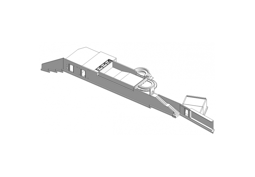 New construction of a single-family home with adjoining structures ...